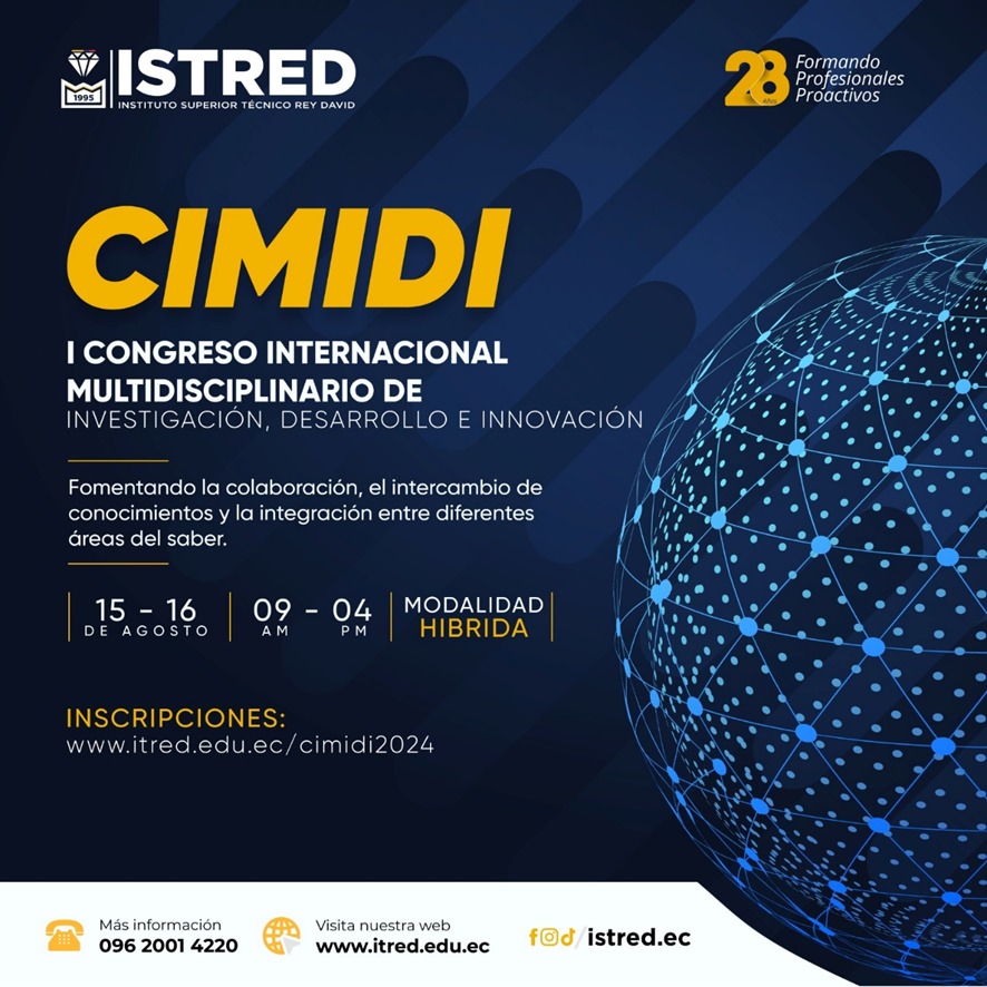 1er Congreso Internacional Multidisciplinario de Investigación, Desarrollo e Innovación ...